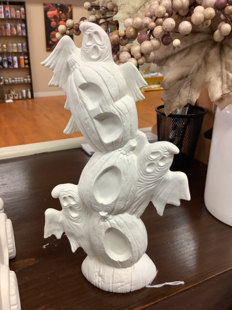 Paint your own ceramic BOO – Misners Makings